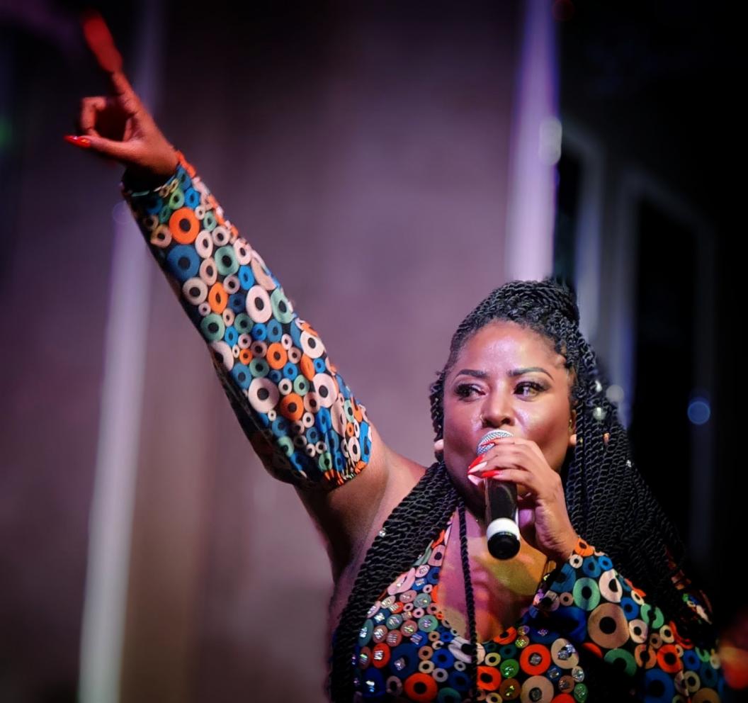 Vanessa Jackson foi vencedora da primeira edição do programa Fama. Foto ...